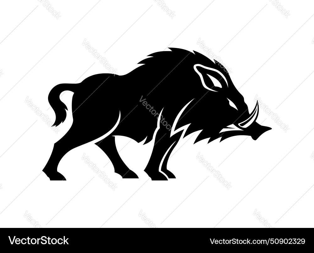 Angry boar icon Royalty Free Vector Image - VectorStock