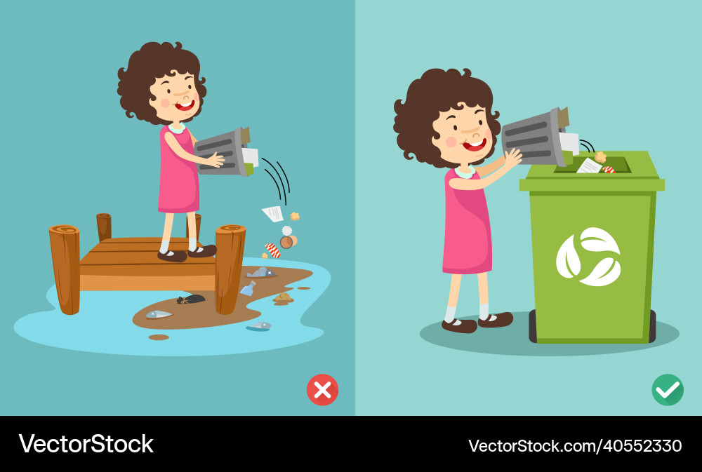 Throwing Garbage In The Water