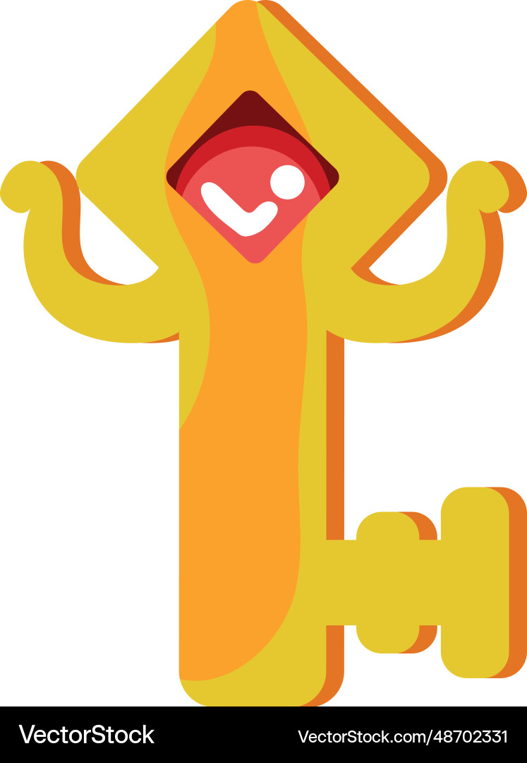 Key video game icon Royalty Free Vector Image - VectorStock