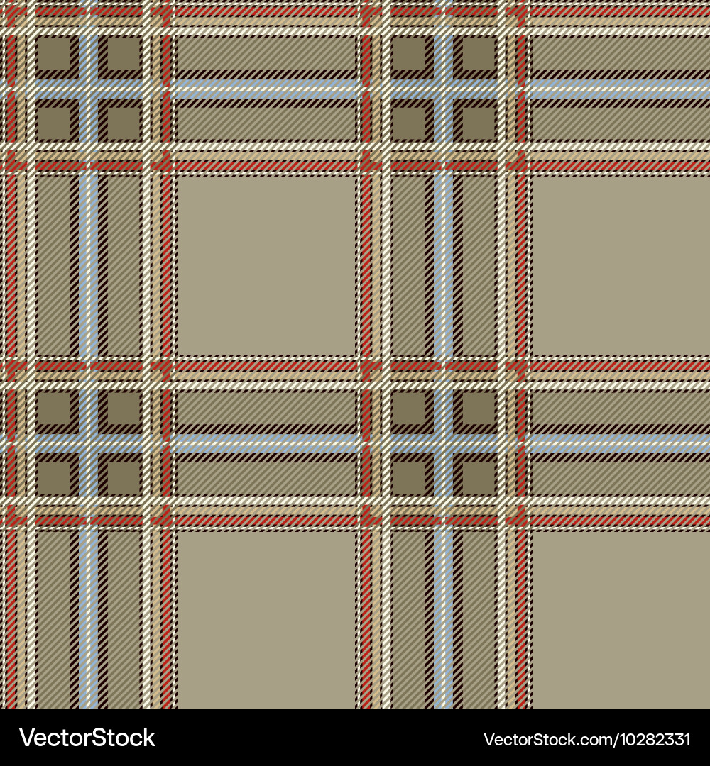 Seamless tartan pattern Royalty Free Vector Image