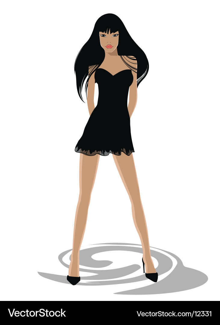 Sexy girl Royalty Free Vector Image - VectorStock