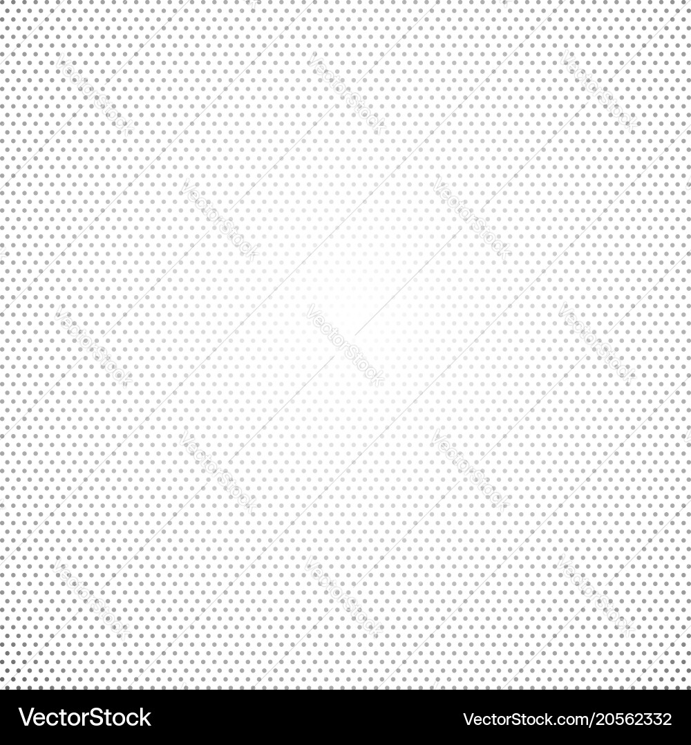 Gray Dot Gradient Background Royalty Free Vector Image
