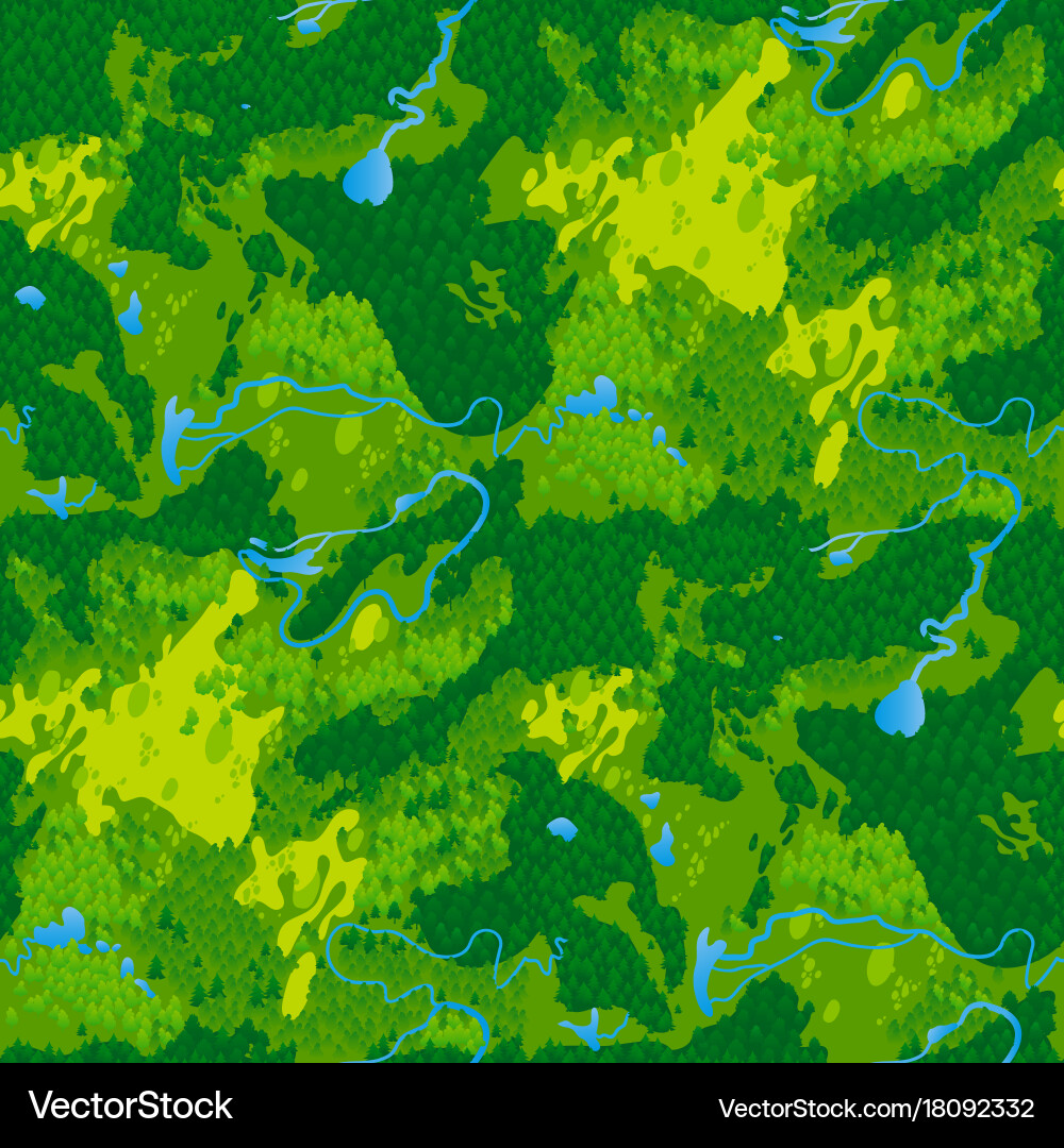 Seamless texture terrain map Royalty Free Vector Image