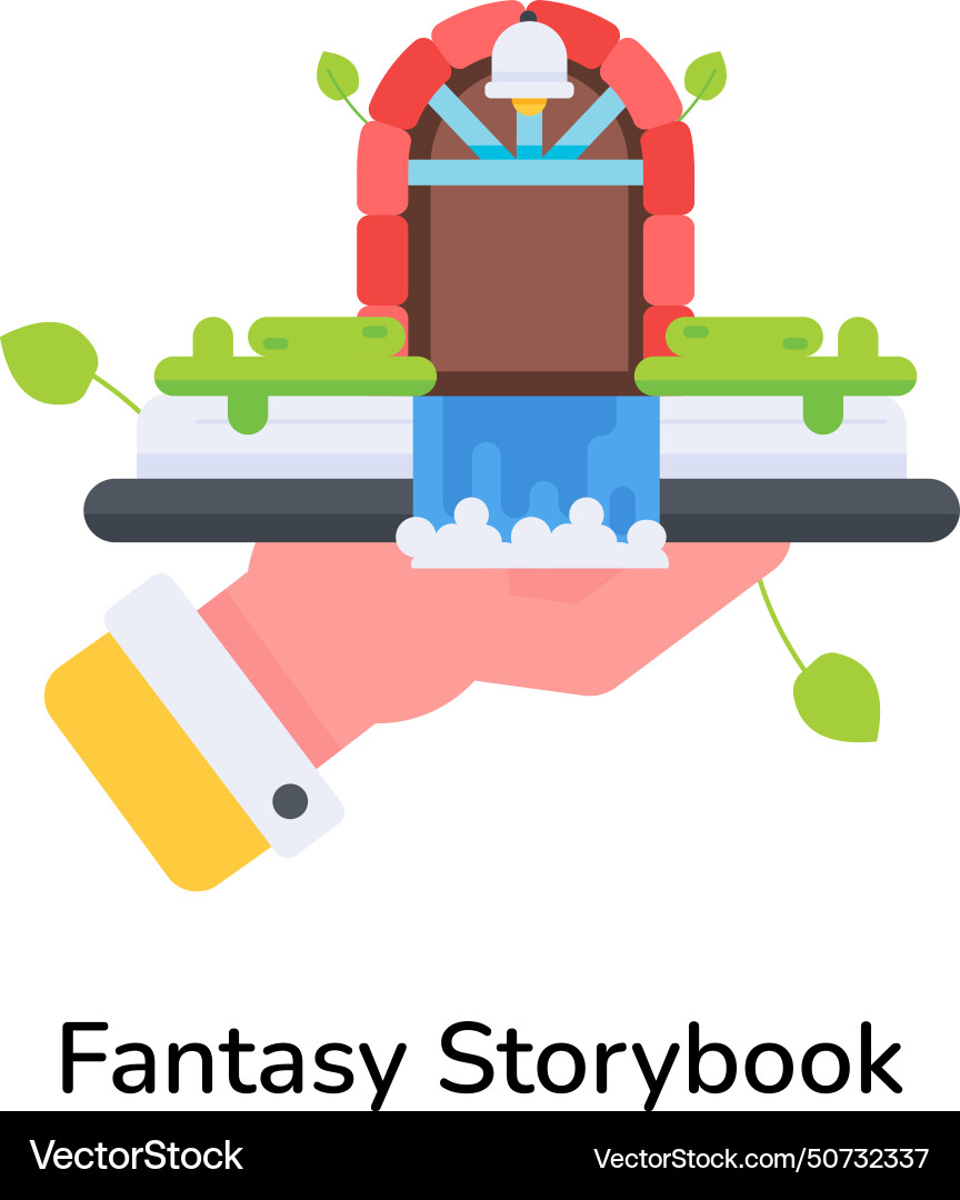 Fantasy storybook Royalty Free Vector Image - VectorStock