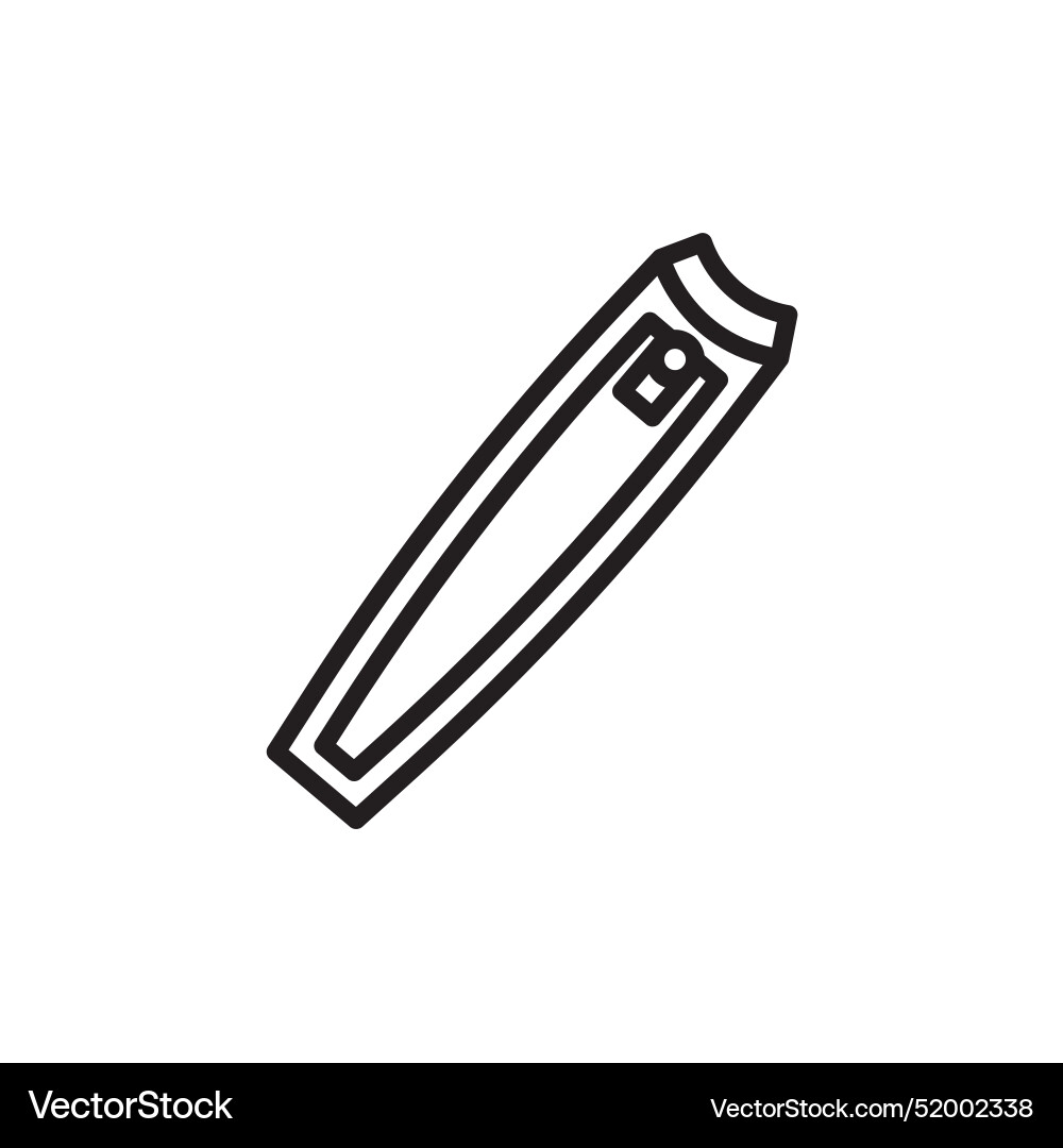 Nail clipper icon ideal for personal grooming Vector Image