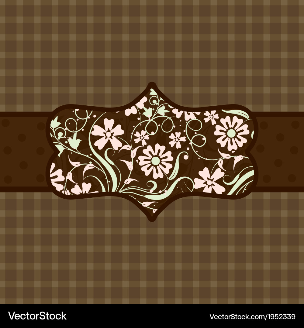 Template greeting card Royalty Free Vector Image