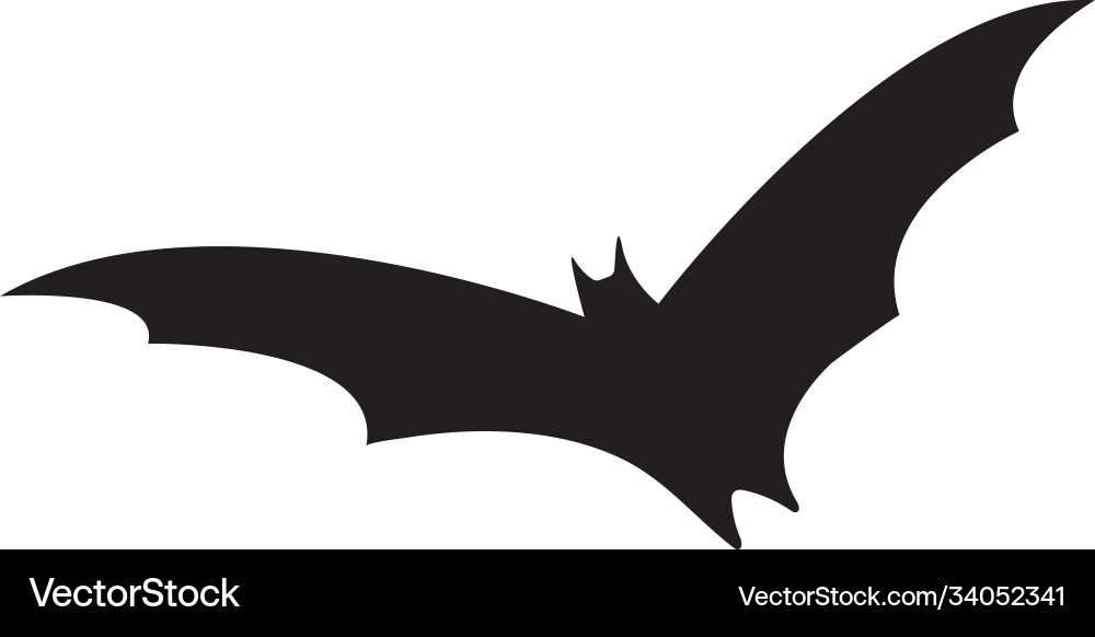 Bat flying icon design template isolated Vector Image