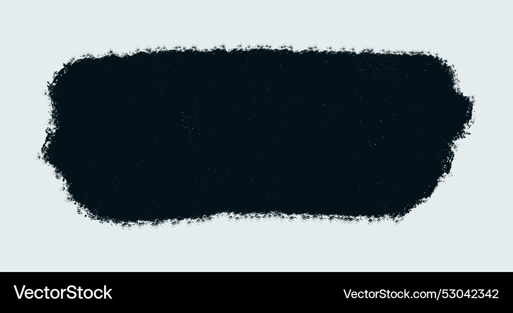 Torn paper rectangle shape in black vintage style Vector Image