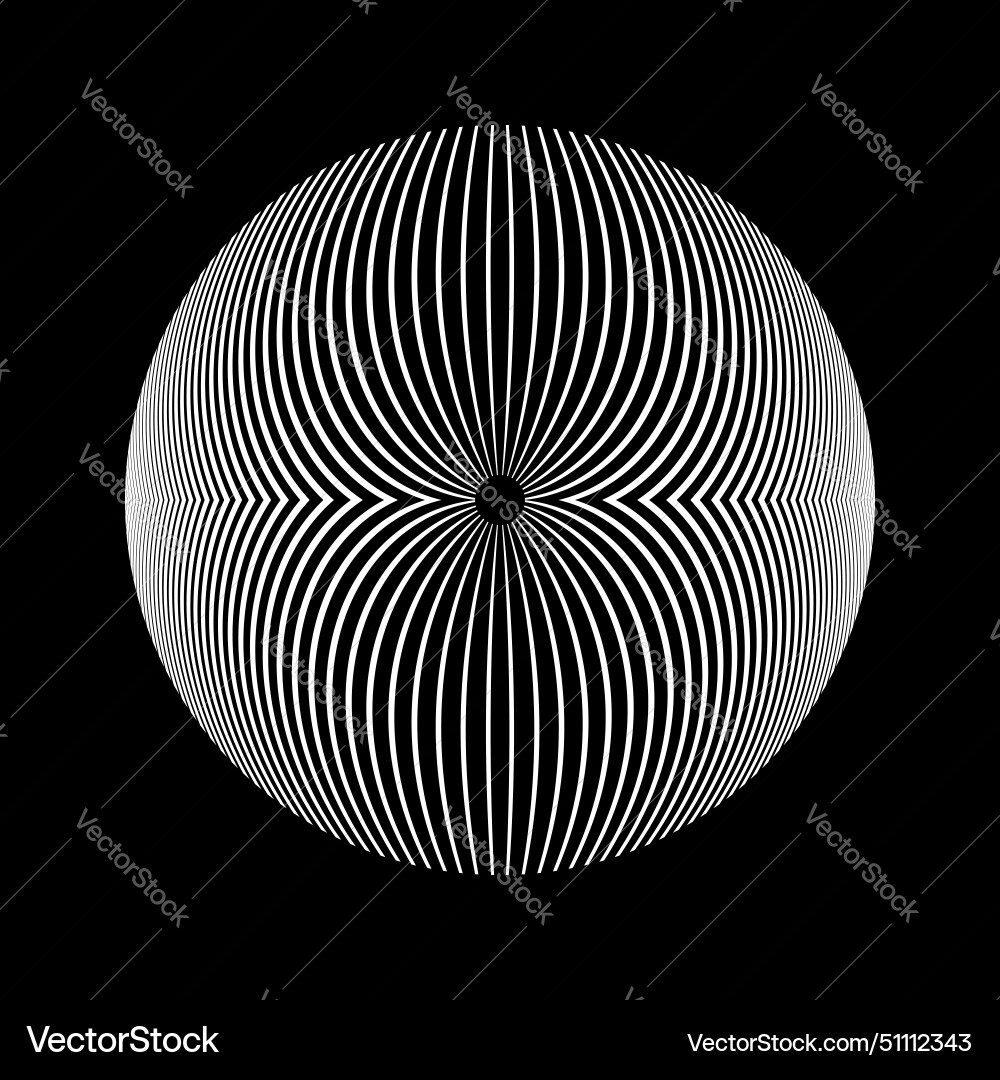 Circle design element Royalty Free Vector Image