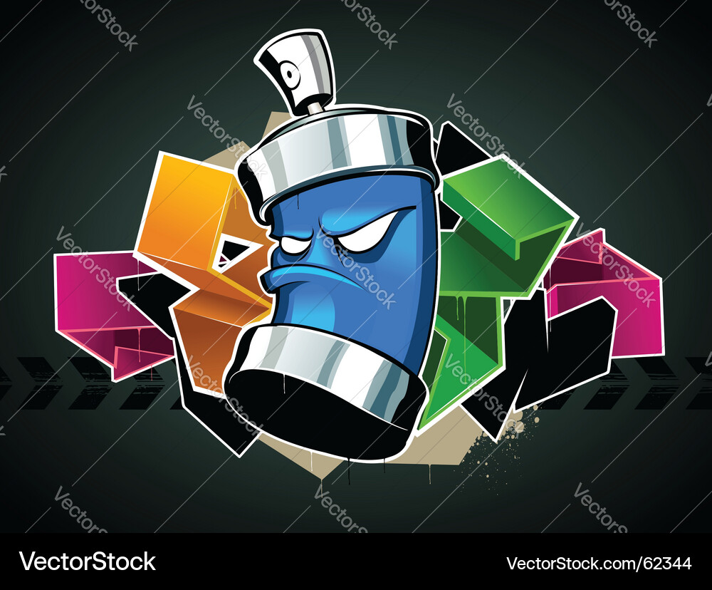 Graffiti Lizenzfreies Vektorbild - VectorStock