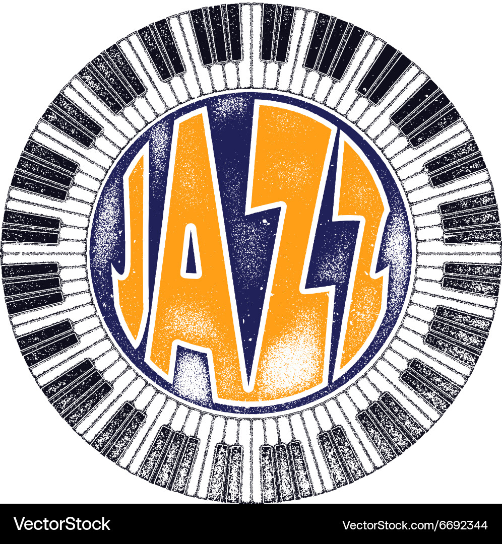 Urban jazz art concept Royalty Free Vector Image