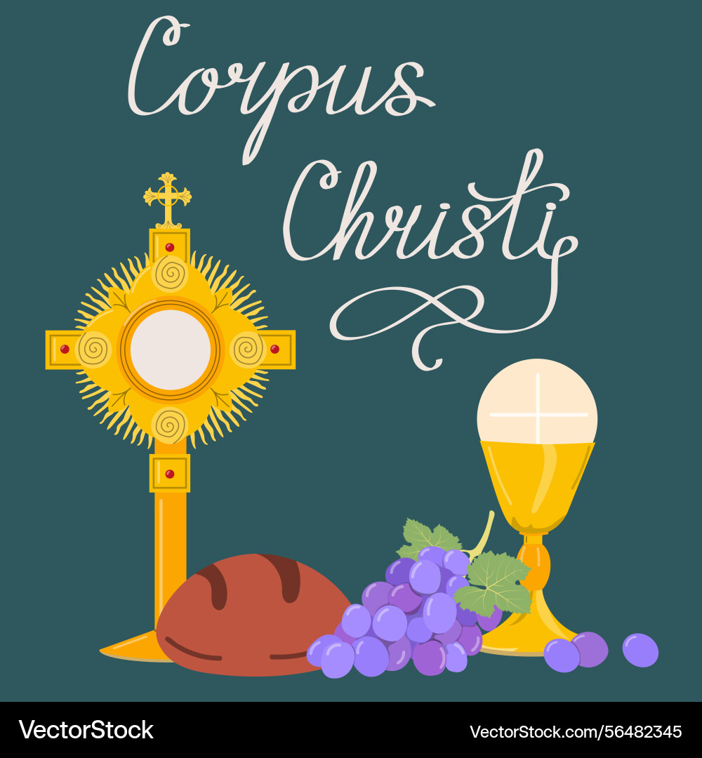 Corpus christi Royalty Free Vector Image - VectorStock