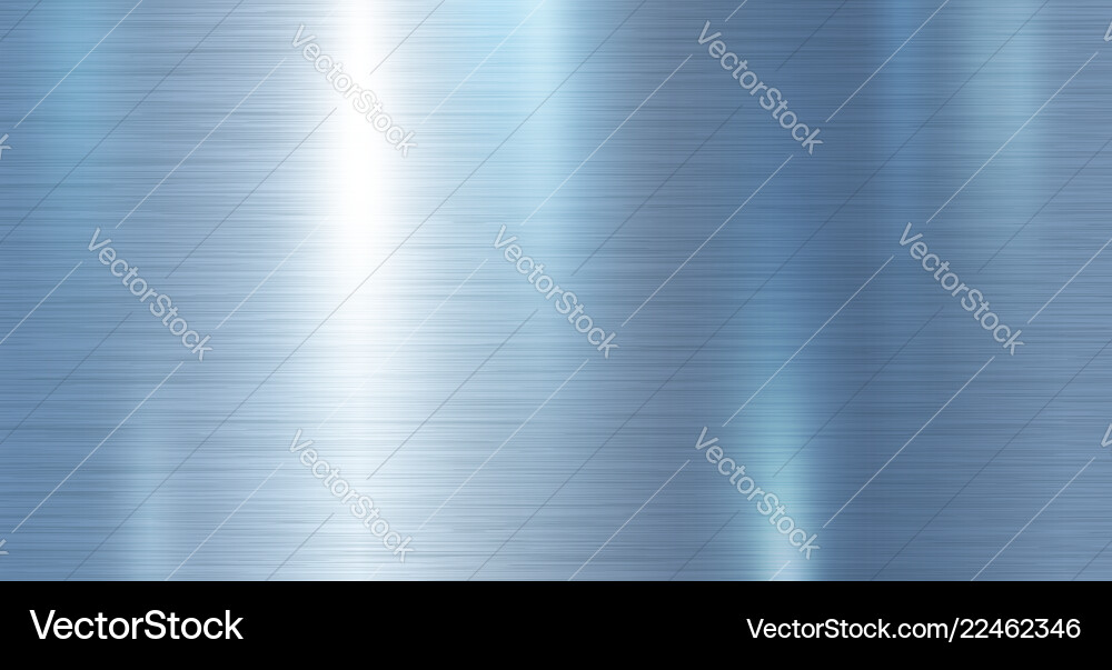 Blue Metallic Metal Texture Royalty Free Vector Image