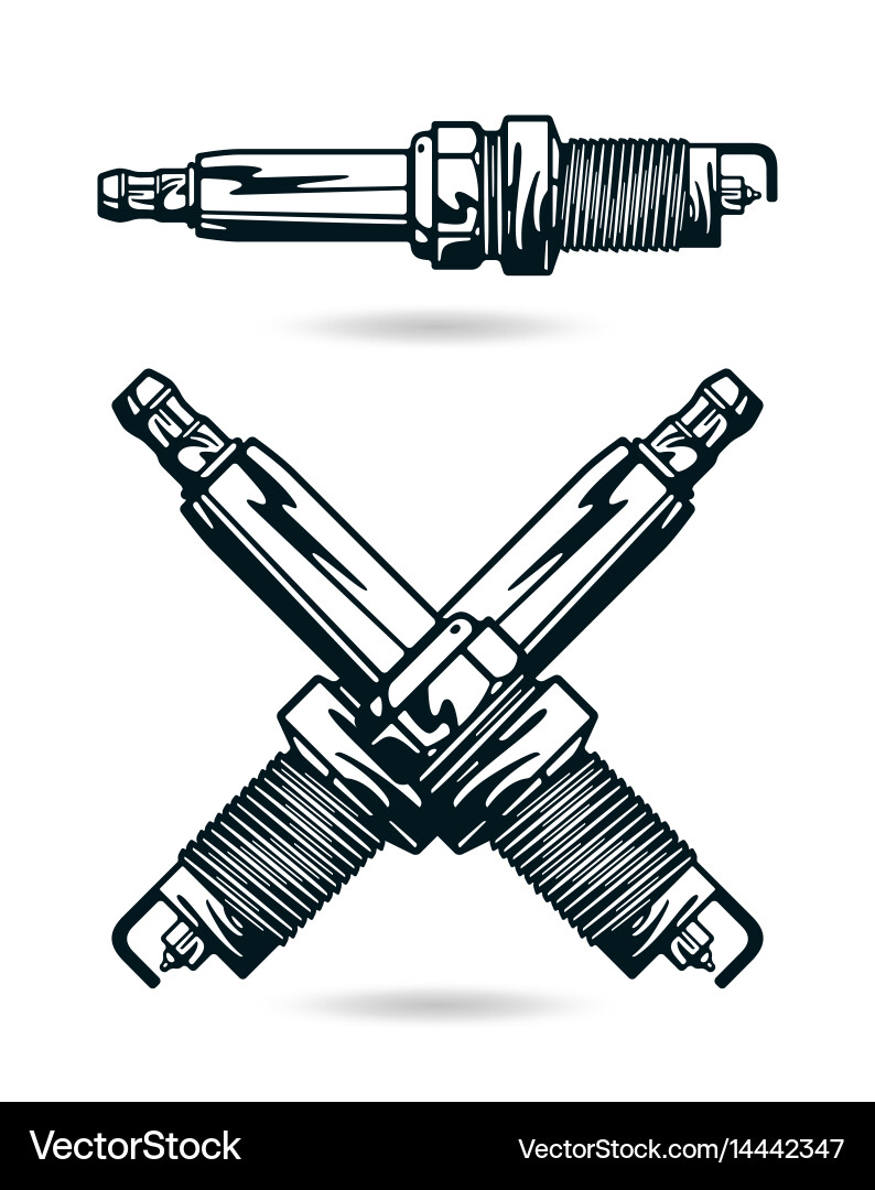 Spark Plug Icon Royalty Free Vector Image - VectorStock
