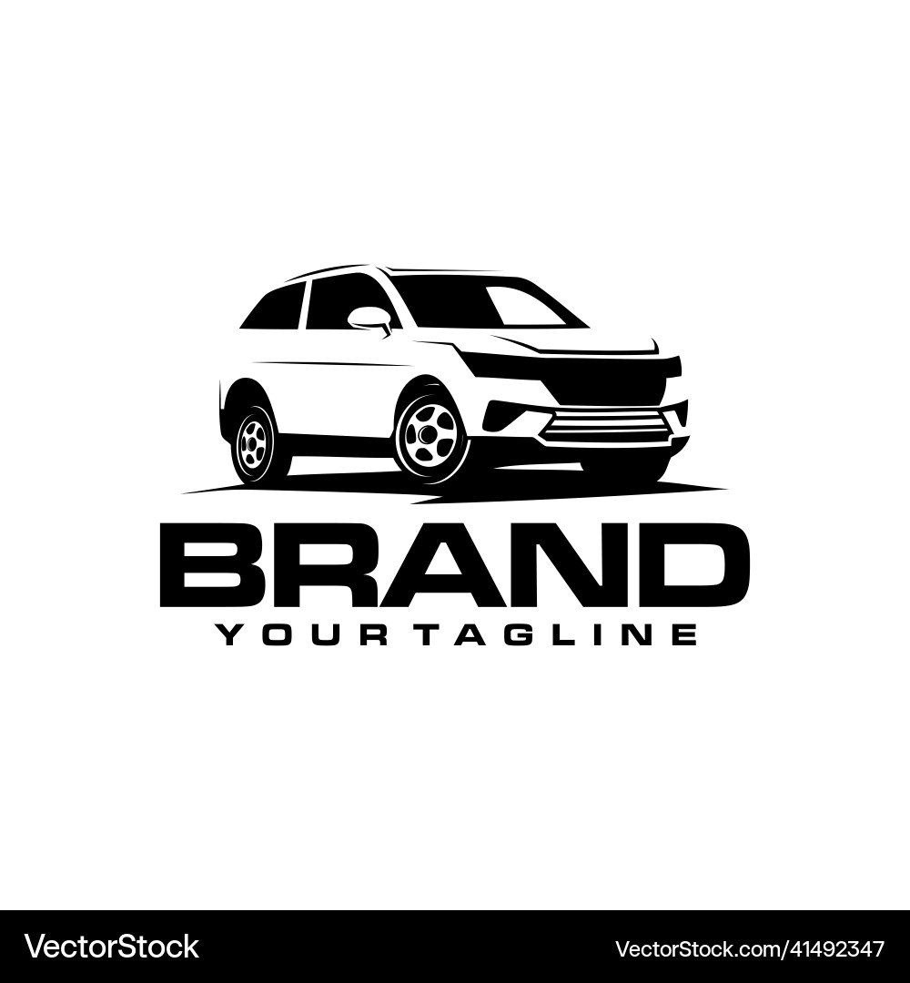 Suv car logo Royalty Free Vector Image - VectorStock