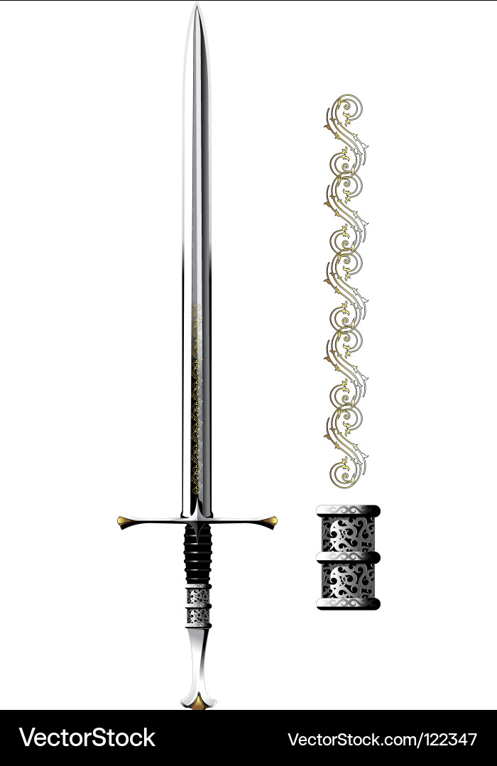 Shining Sword Vector Images (over 580)