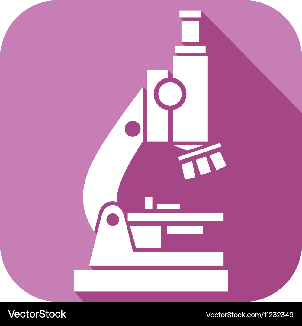 Microscope icon Royalty Free Vector Image - VectorStock