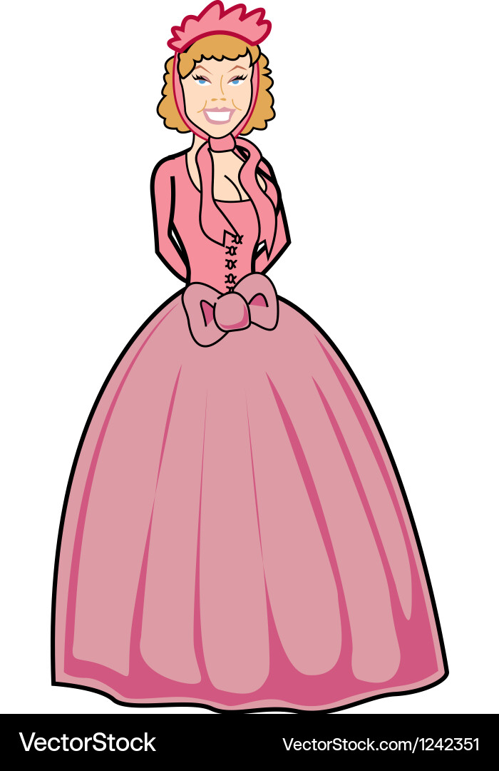 Victorian woman Royalty Free Vector Image - VectorStock