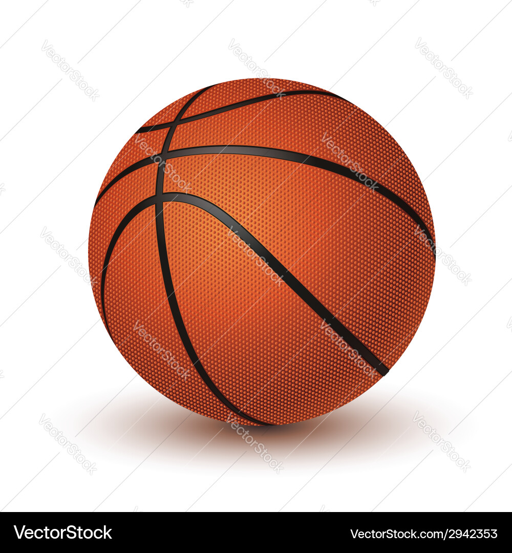 Basketball Sphere Royalty Free Vector Image - VectorStock
