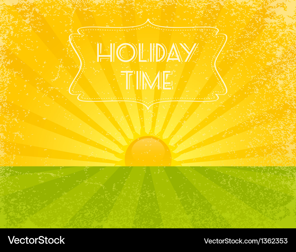 Field Royalty Free Vector Image - VectorStock
