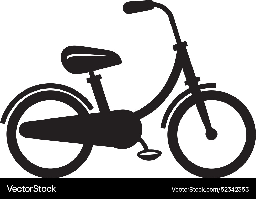 Inky tricycle three wheeler sketch Royalty Free Vector Image