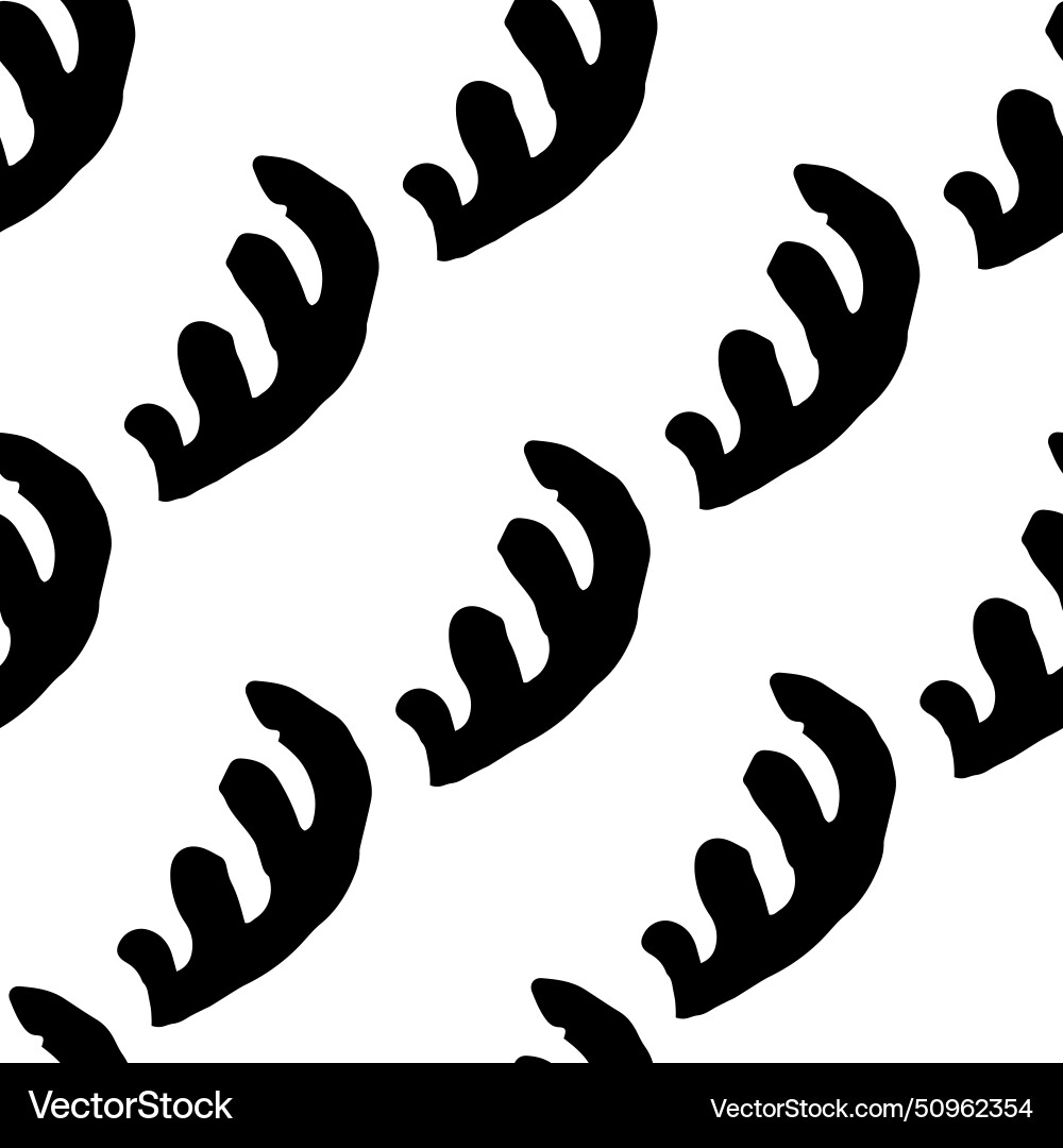 Animal inspired abstract pattern Royalty Free Vector Image
