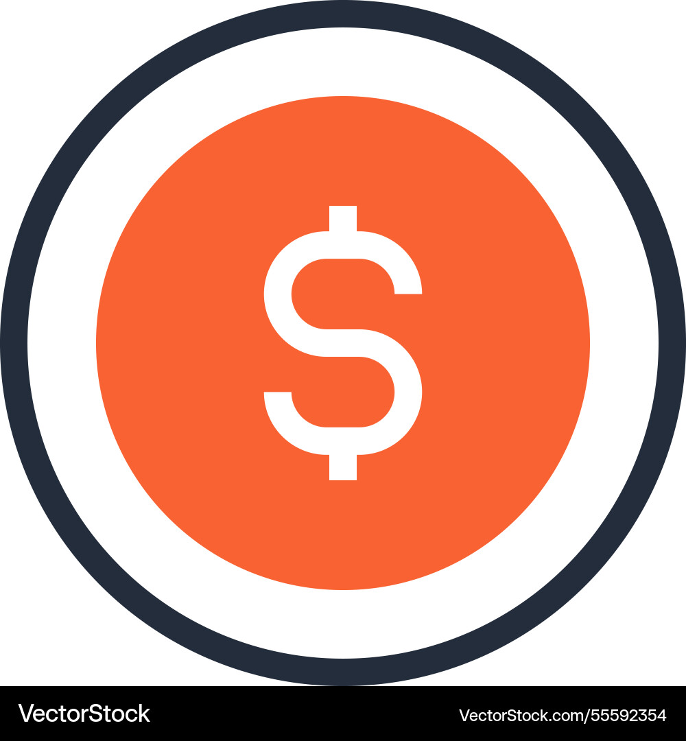 Dollar Royalty Free Vector Image - VectorStock