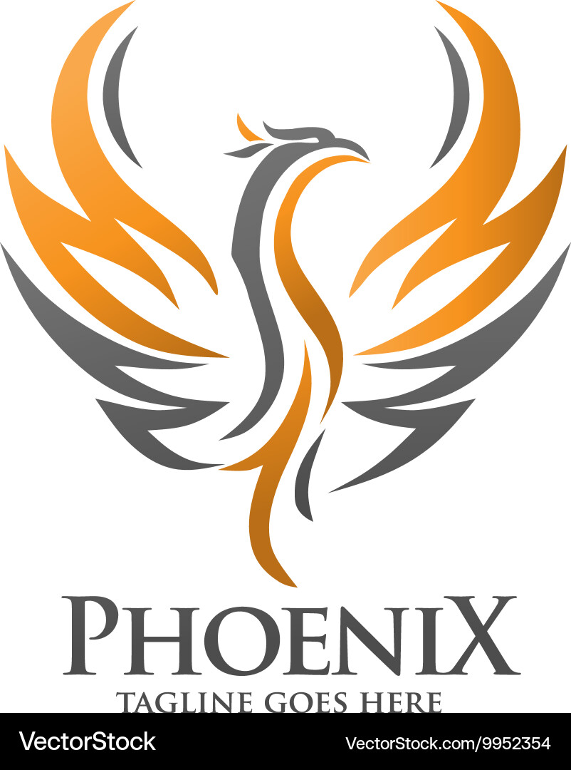 Circular Phoenix Vector Images (over 110)