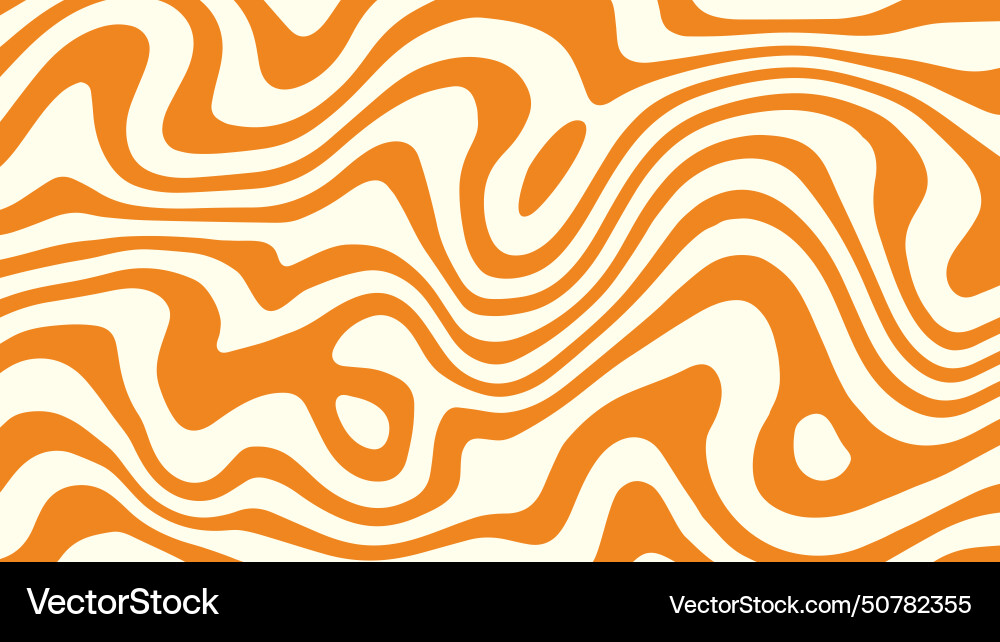 Abstract caramel pattern striped wavy peanut Vector Image