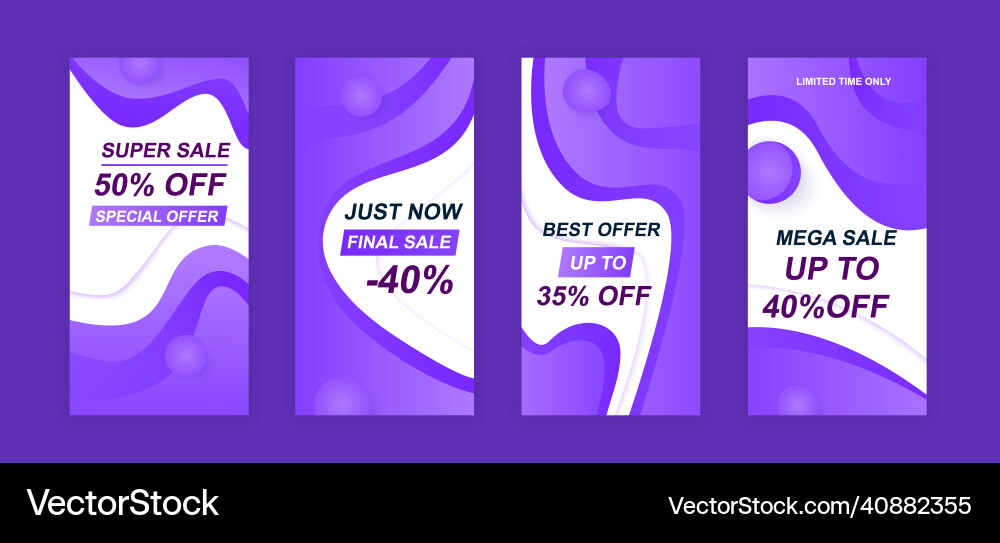 Advertising design social networks instagram Vector Image