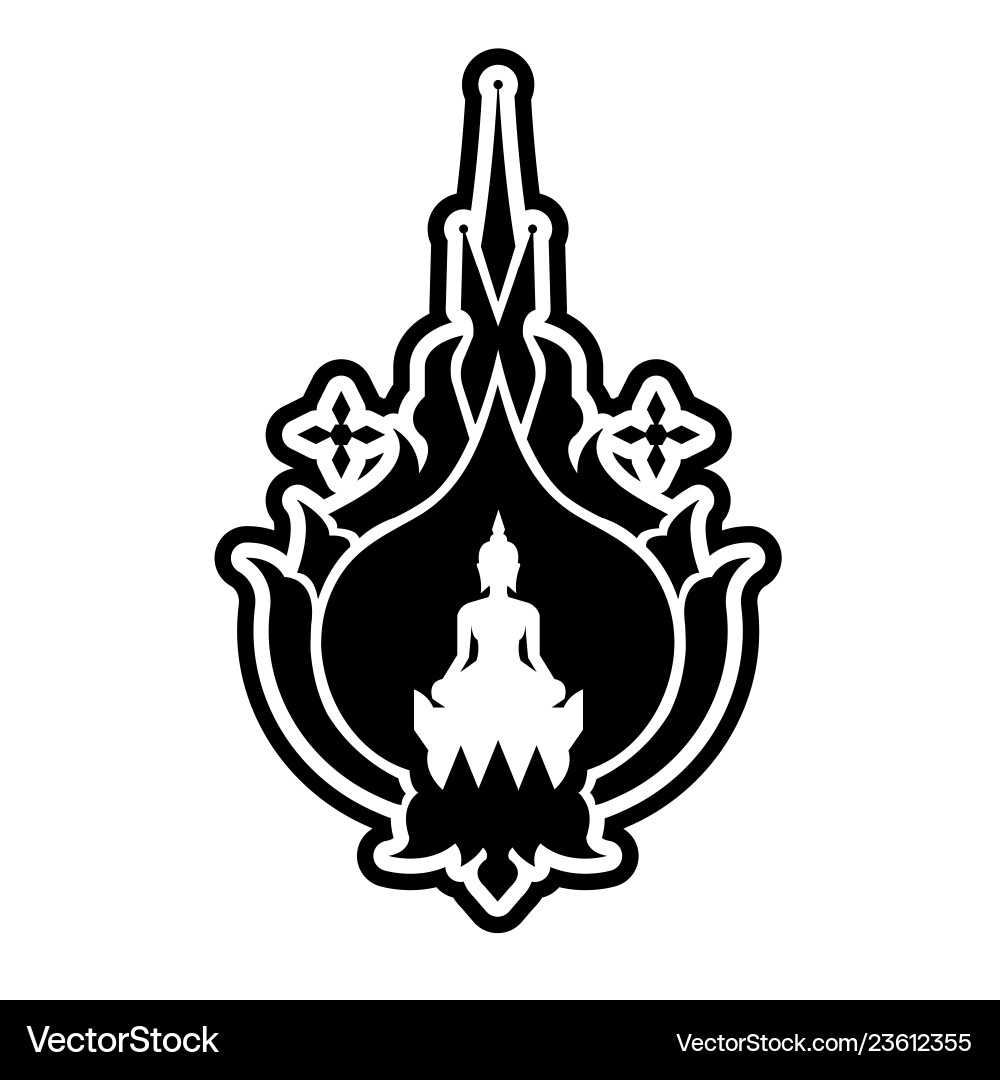 Buddha Royalty Free Vector Image - VectorStock