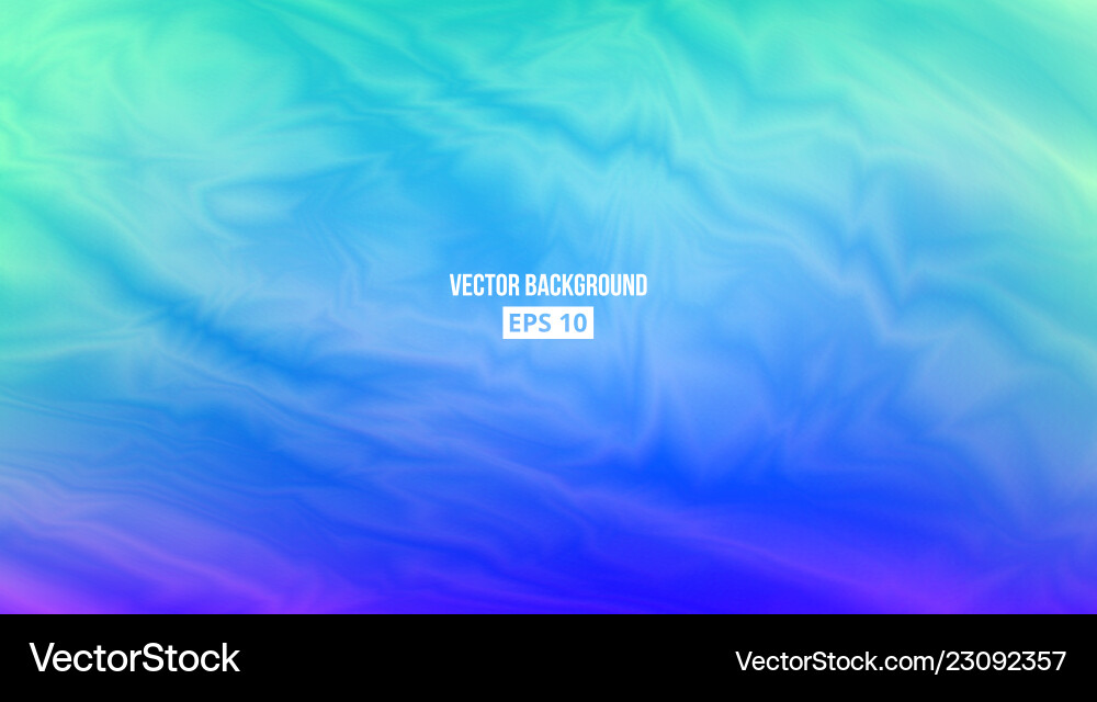 Abstract Liquid Blue Gradient Background Vector Image