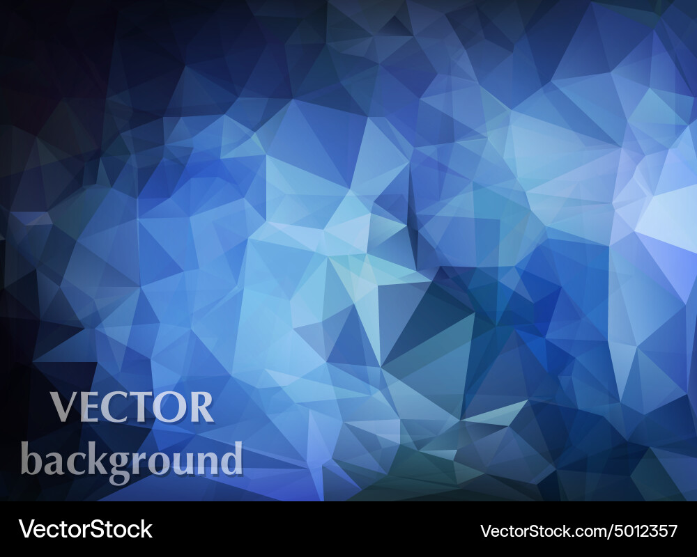 Geometric Polygon Background Royalty Free Vector Image