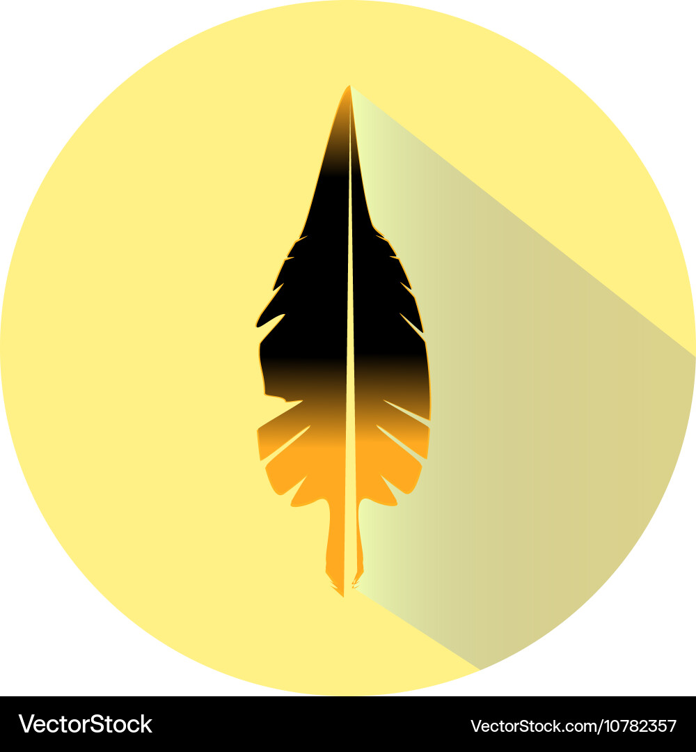Gold flat icon Royalty Free Vector Image - VectorStock