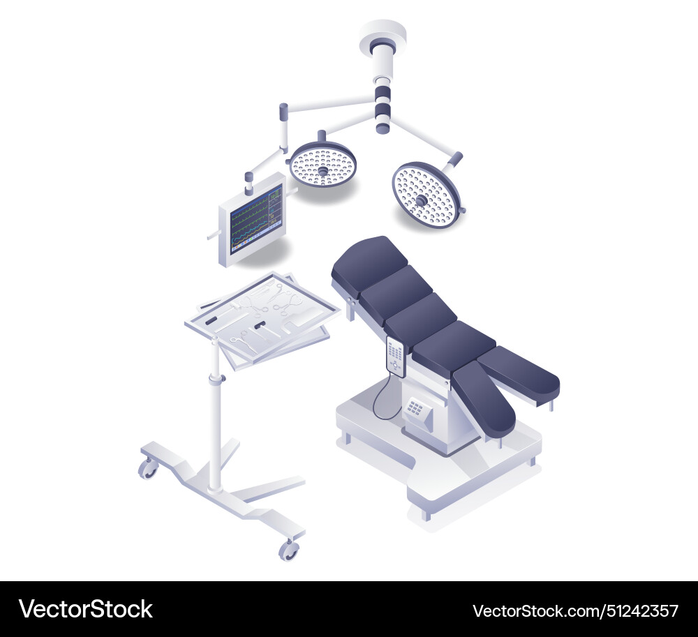 Set of medical tools technology infographics flat Vector Image