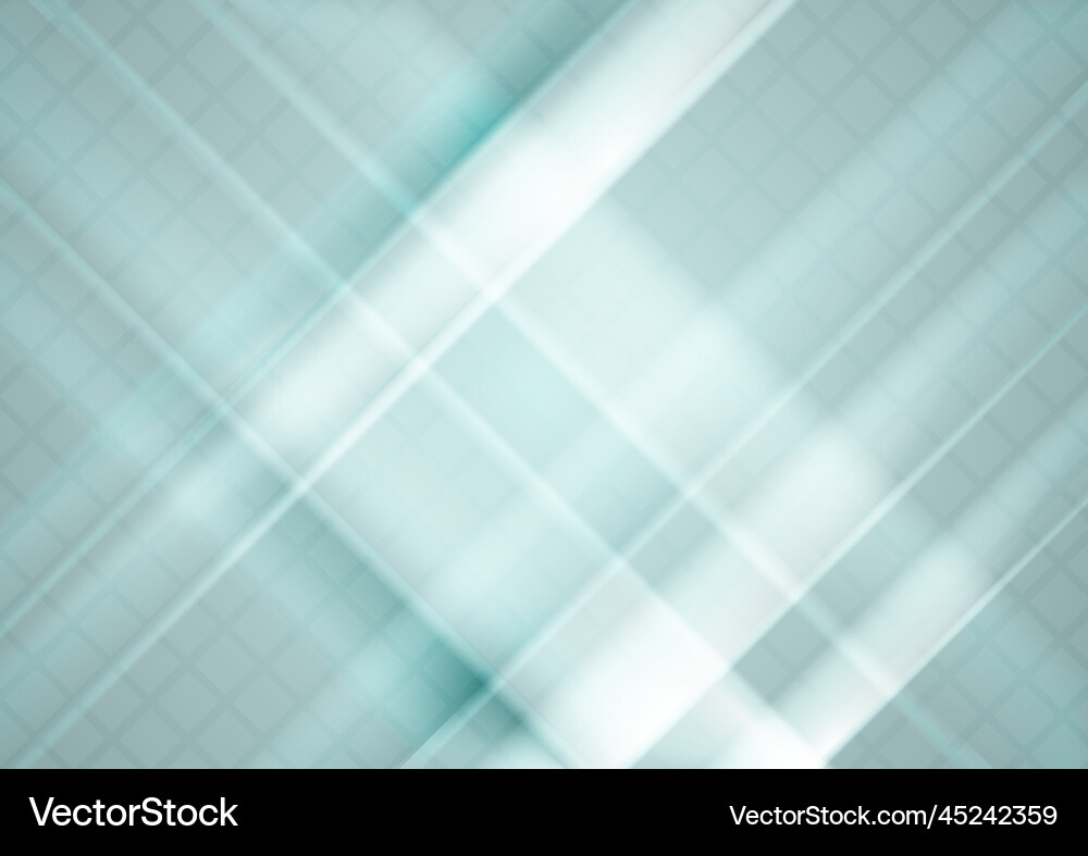 Blue tech geometric background with squares Vector Image
