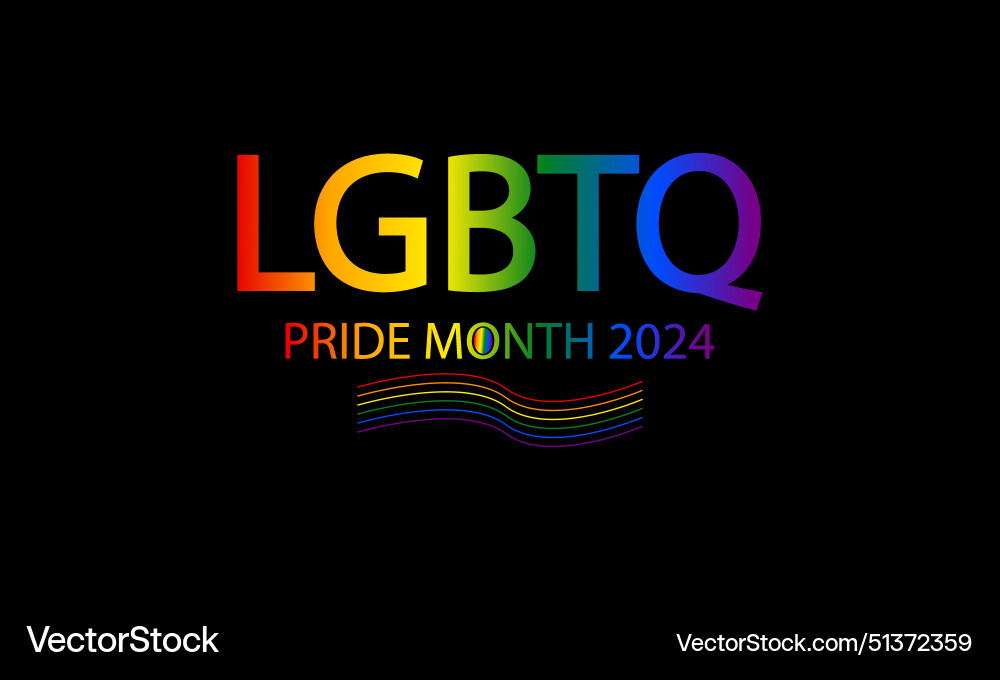 Honoring diversity celebrate lgbtq pride Vector Image