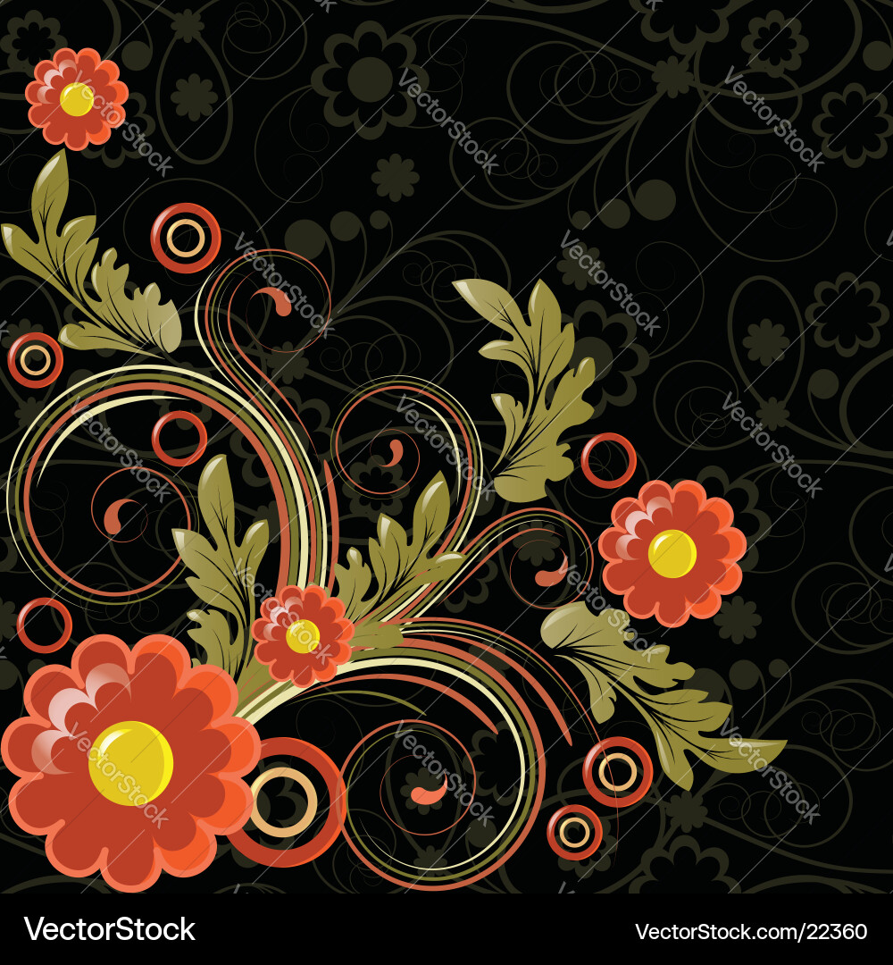 Black background Royalty Free Vector Image - VectorStock