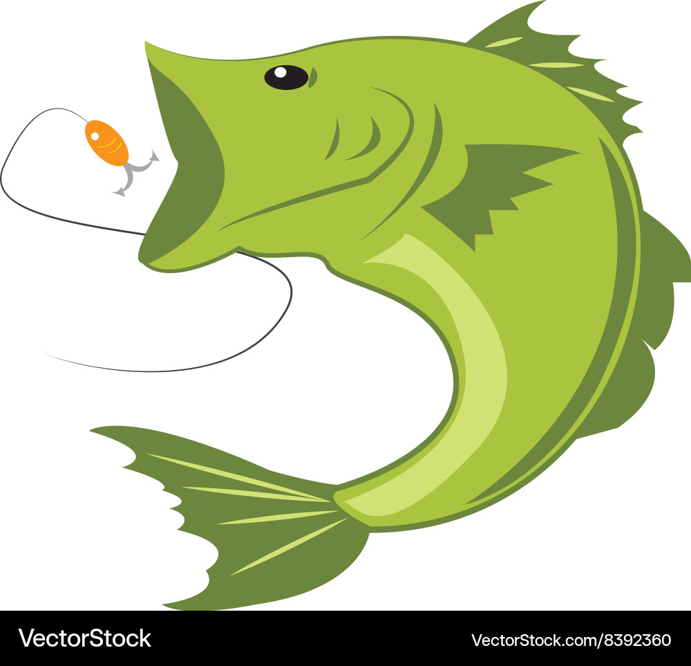 Catch fish Royalty Free Vector Image - VectorStock
