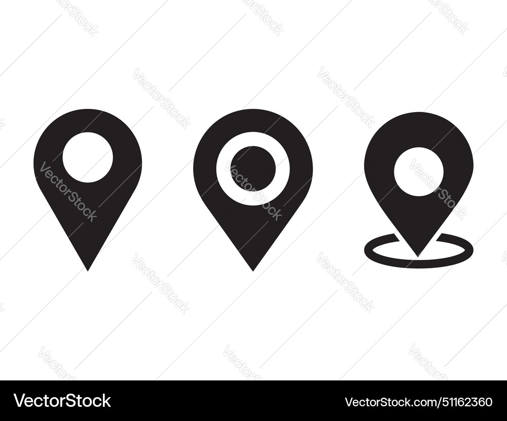 Pin location icon stock Royalty Free Vector Image