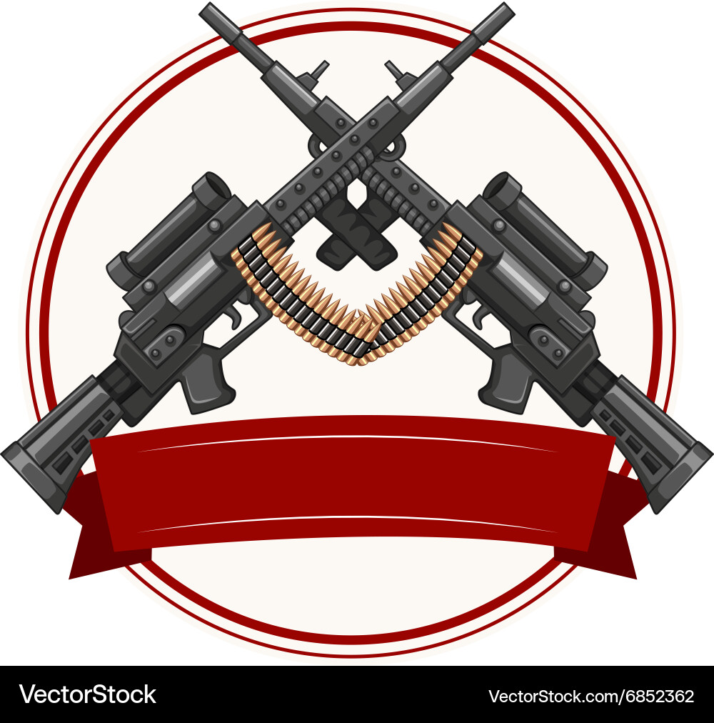 Firearms Logo - Gun Shooting Royalty Free Vector Image