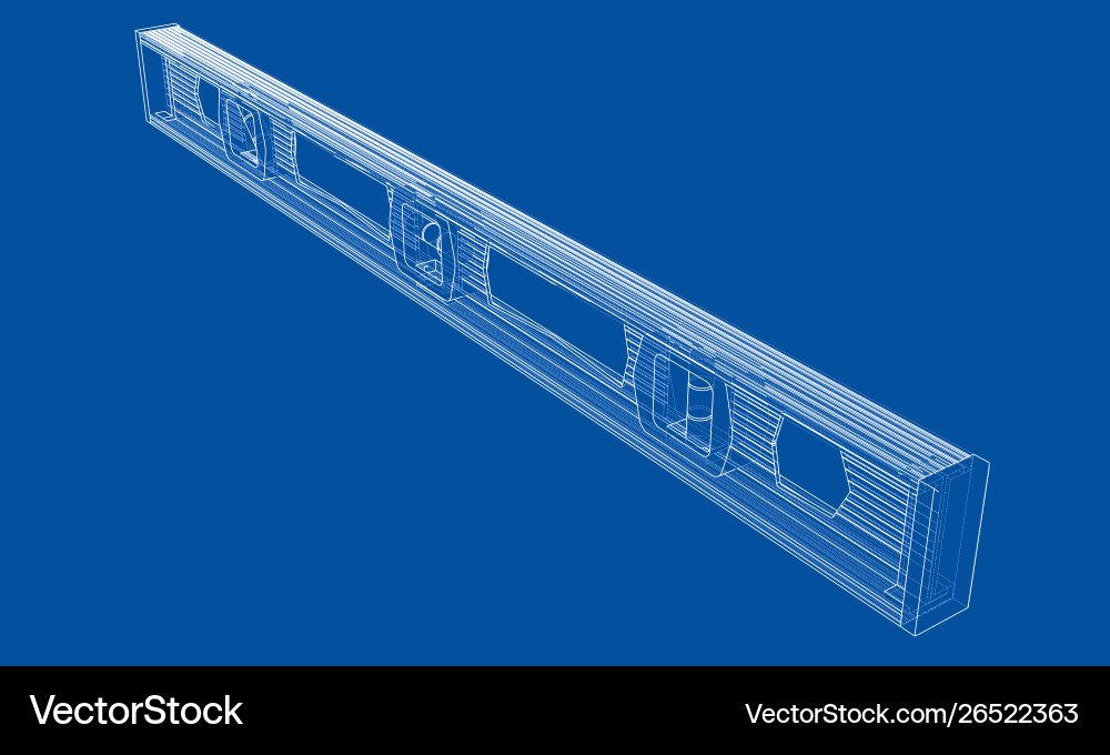 Outline building level Royalty Free Vector Image