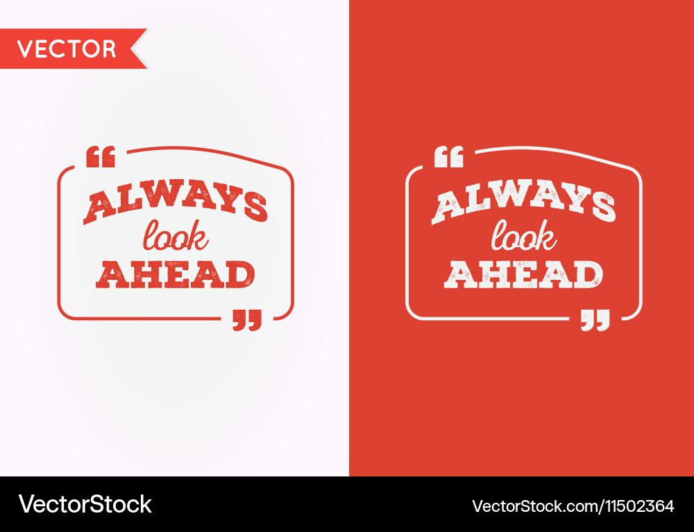 Typographic quote template bubble Royalty Free Vector Image