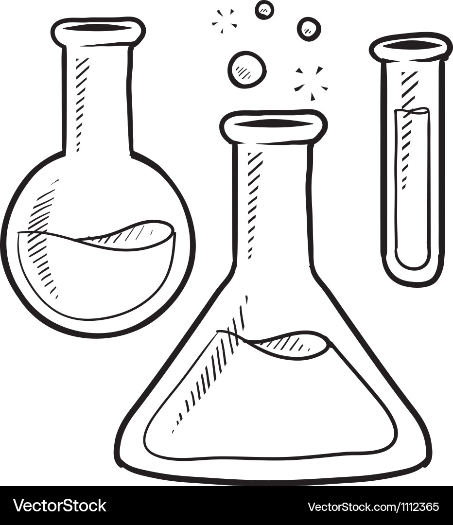 Beaker Drawing Vector Images Over 3 700