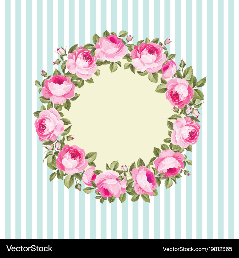 Marriage invitation card Royalty Free Vector Image