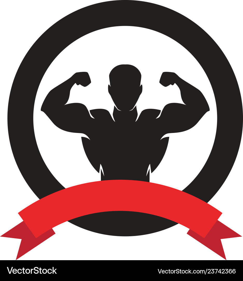 Fitness & Strength Icons Royalty Free Vector Image
