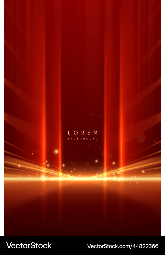 Golden Light Abstract Background Royalty Free Vector Image