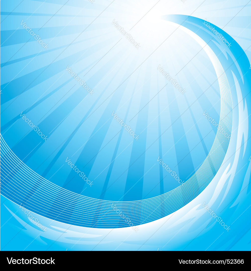 Ocean wave background Royalty Free Vector Image