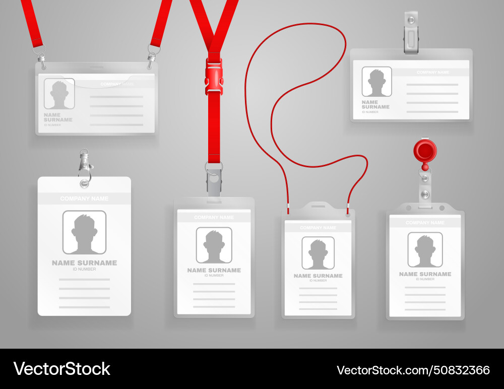 Realistic badges set Royalty Free Vector Image