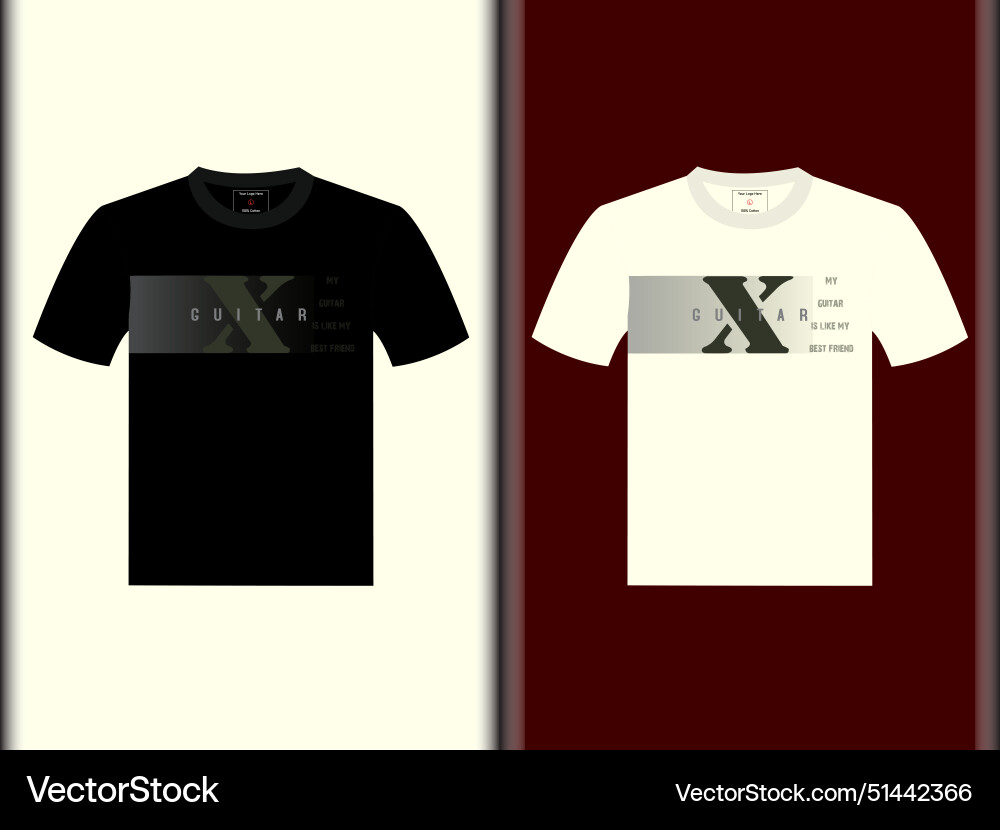 T-shirt design eps custom Royalty Free Vector Image